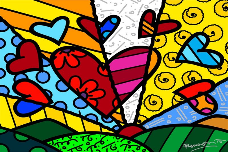Romero Britto between Cubism and Pop Art celebreMagazine