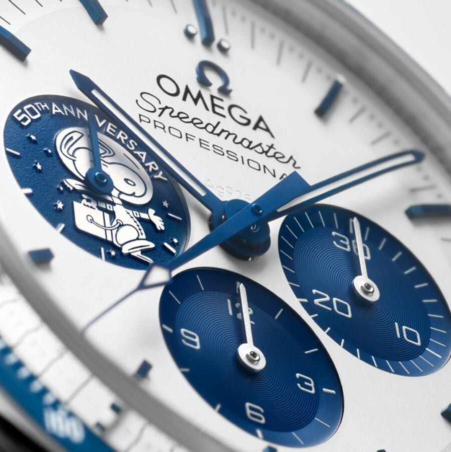 Omega Speedmaster Silver Snoopy Award 50th Anniversary