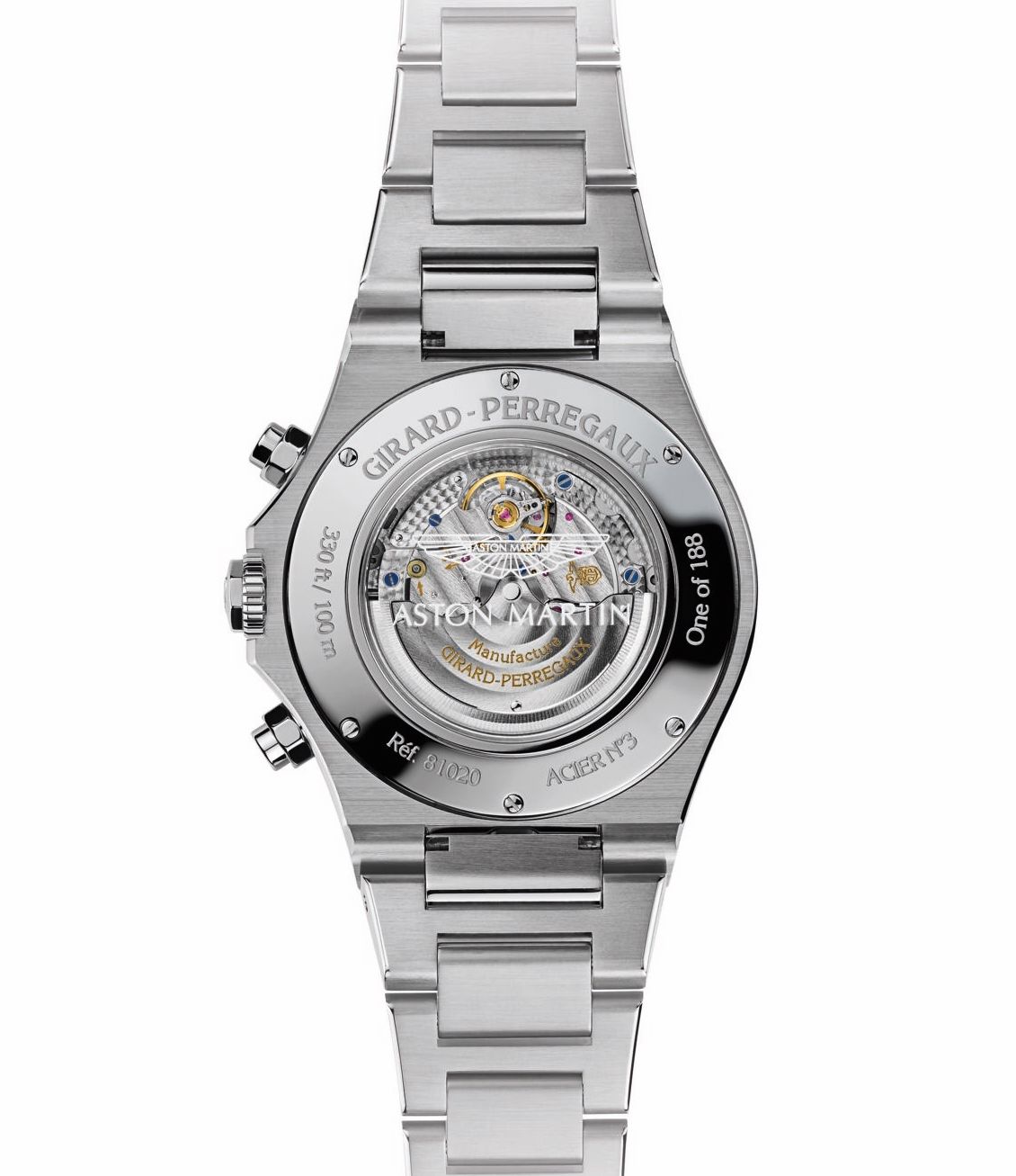 The Laureato Chronograph Aston Martin Edition, 188 exclusive timepieces ...