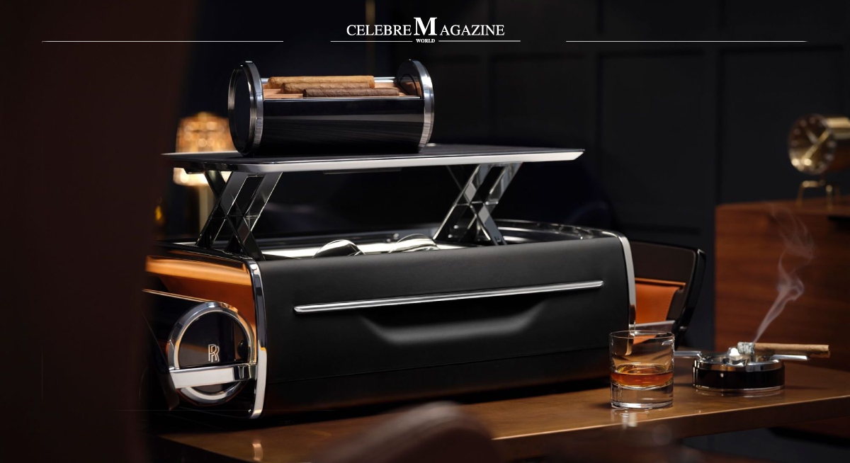 The Rolls-Royce Cellarette: The exclusive bespoke whisky and cigar ...