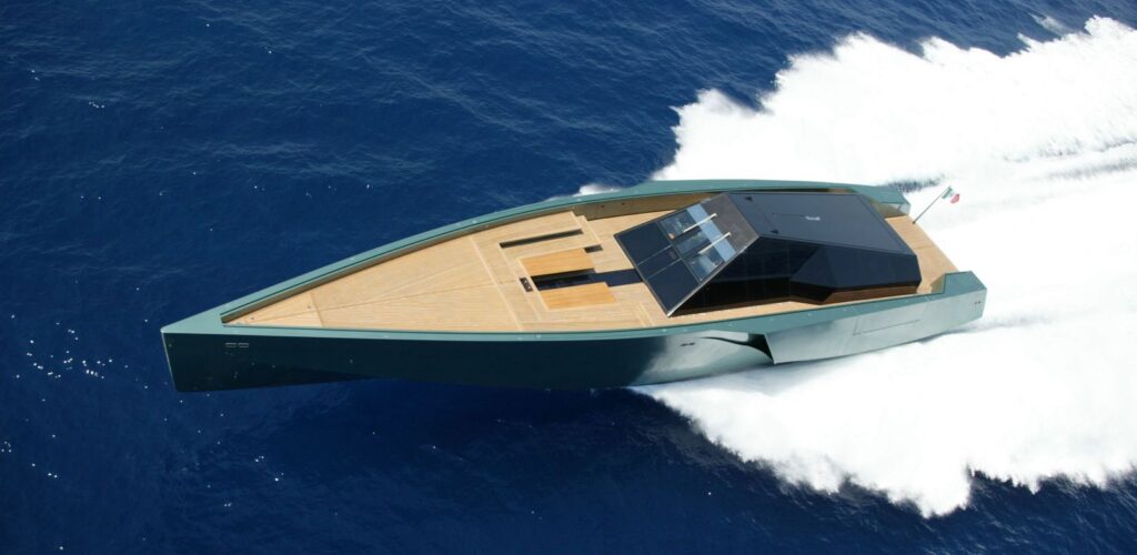 One of a kind yachts... The majesty 118 WallyPower