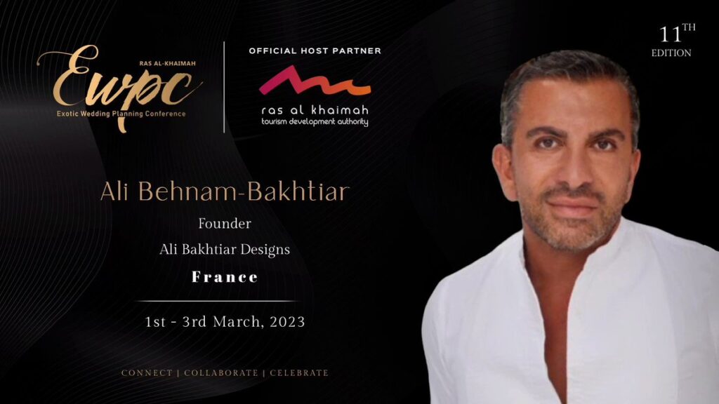 Ali Behnam Bakhtiar… the sophisticated Class & Style touch celebreMagazine