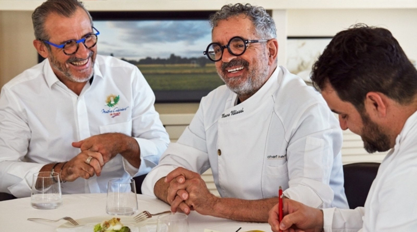 Anthology restaurant by Chef Mauro Uliassi on board of Explora I