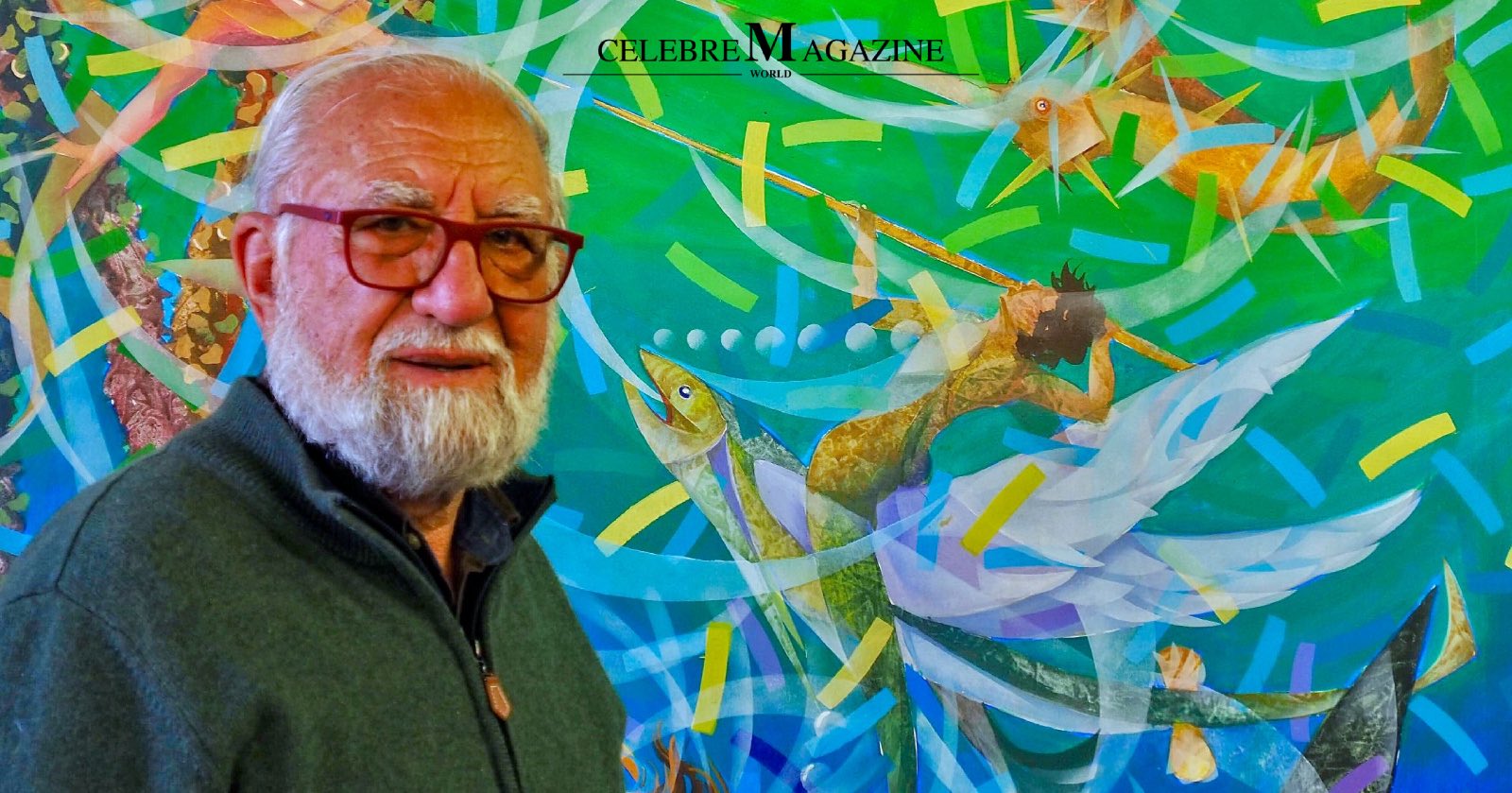 Milo Lombardo: The artist of the blue planet