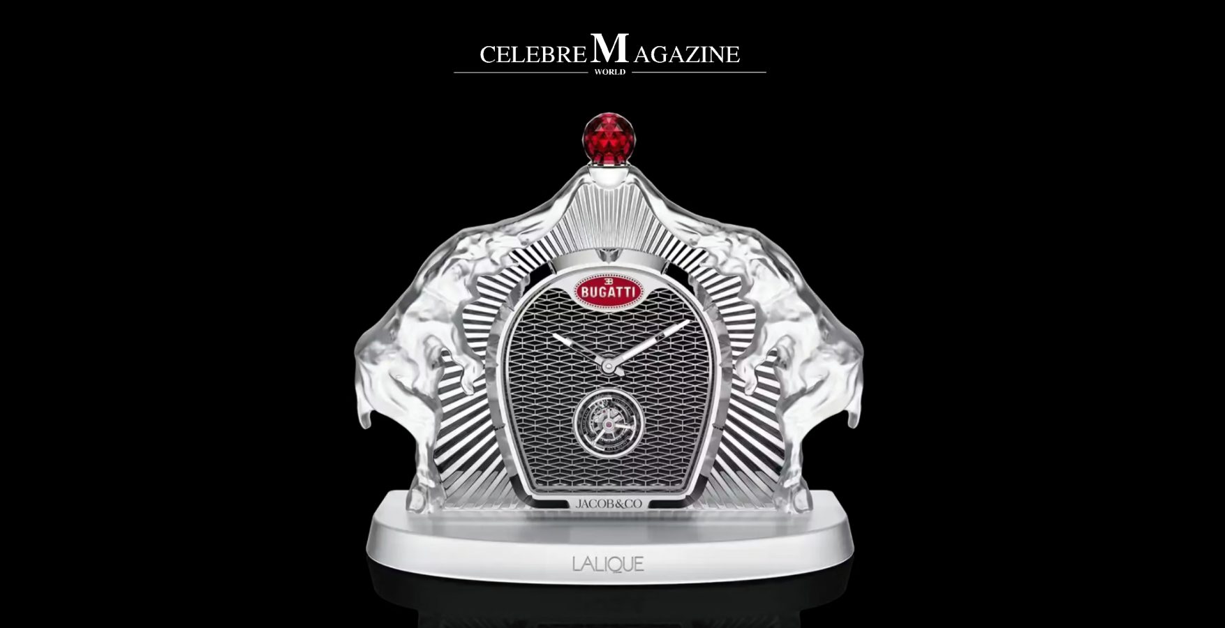 Jacob & Co., Bugatti & Lalique: A Triumph of Time, Power and Light