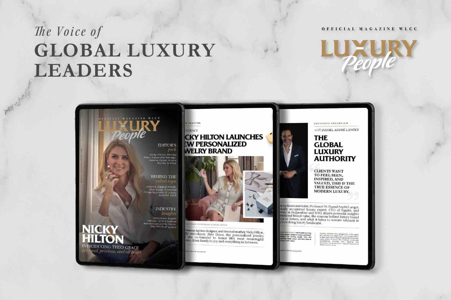 Step Inside Luxury’s Most Influential Stories: Luxury People Magazine ...