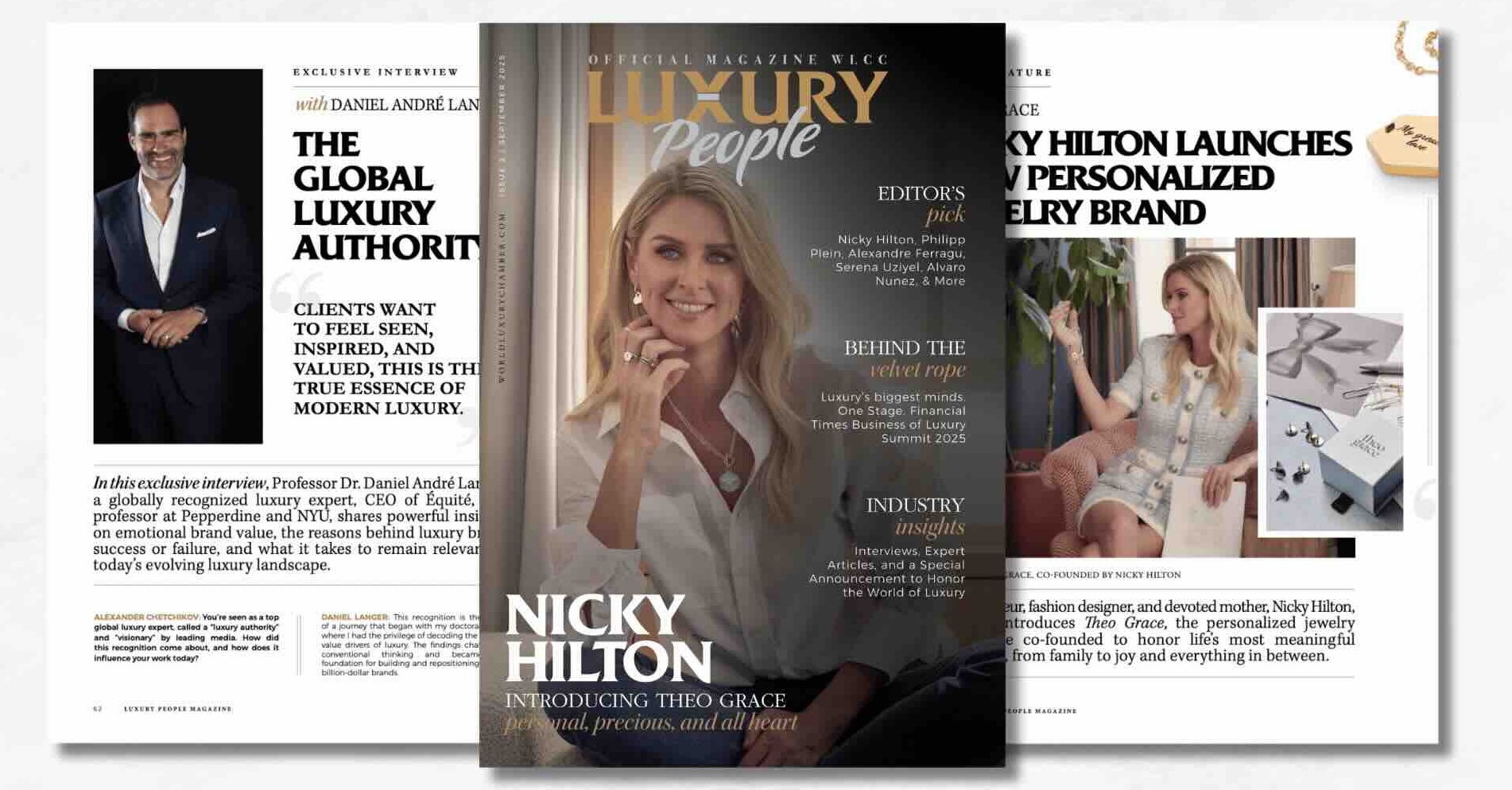 Step Inside Luxury’s Most Influential Stories: Luxury People Magazine ...