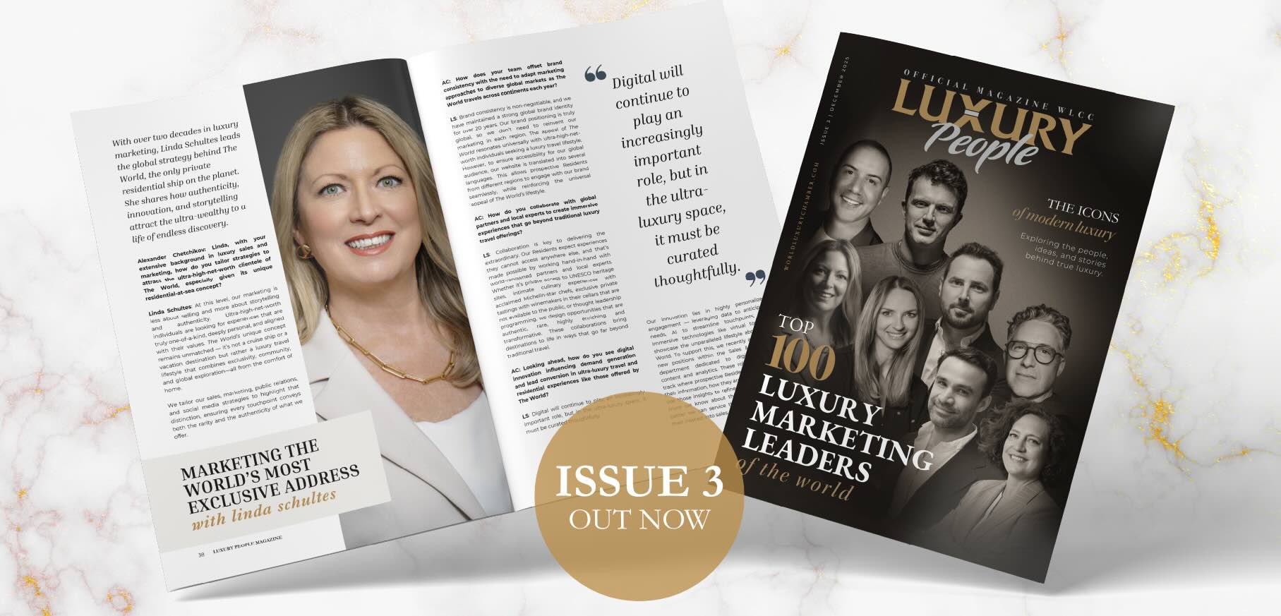 Luxury People Magazine Issue 3: The Icons of Modern Luxury